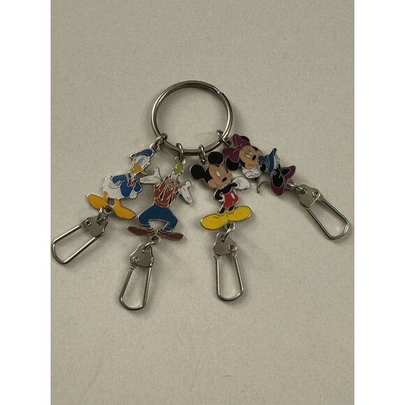 Disney | Accessories | Disney Mickey Minnie Donald Goofy Keychain Clips A3 | Poshmark